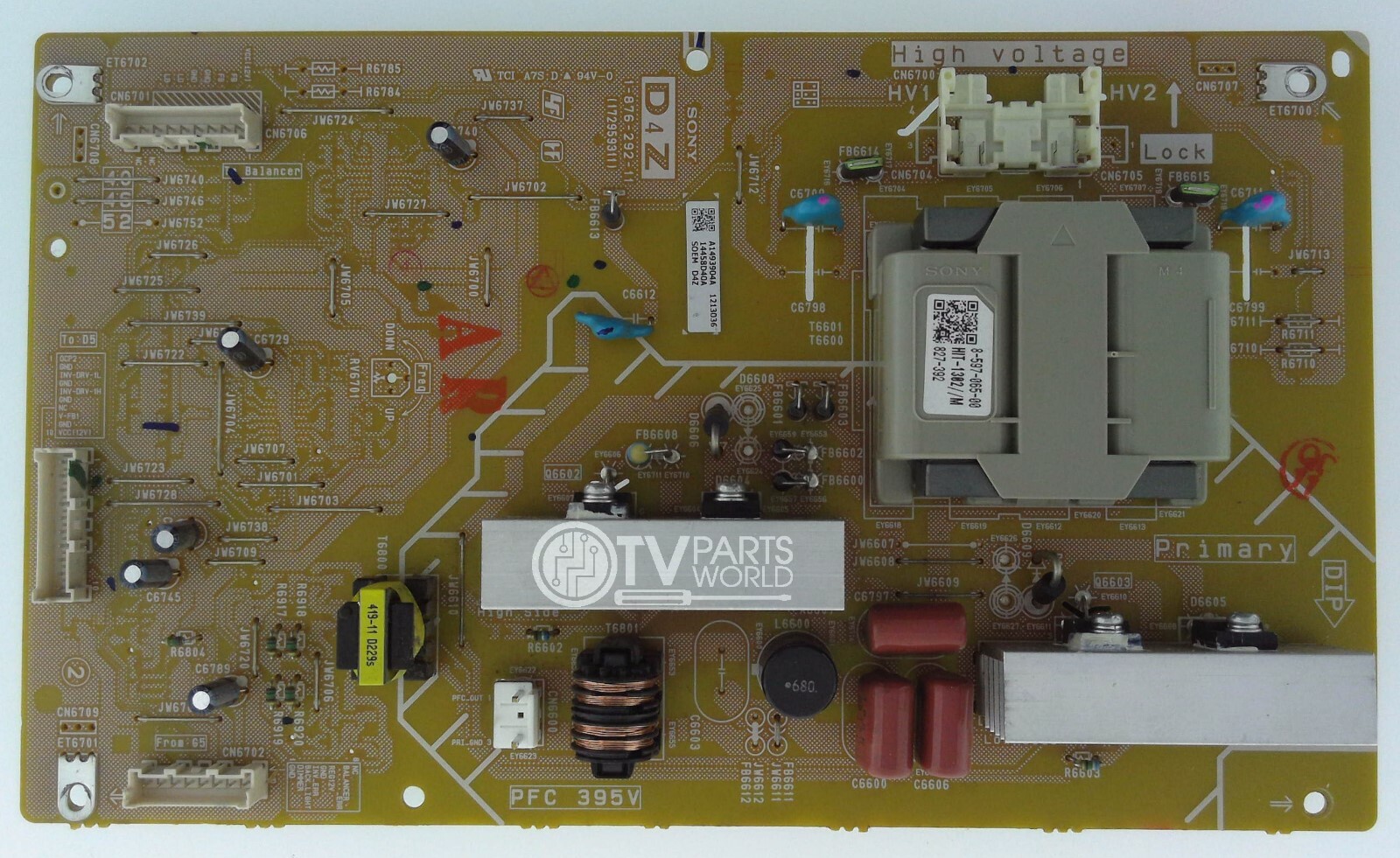 Sony KDL-52V4100 Digital Board A-1493-904-A 1-876-292-11, 172959311 | eBay
