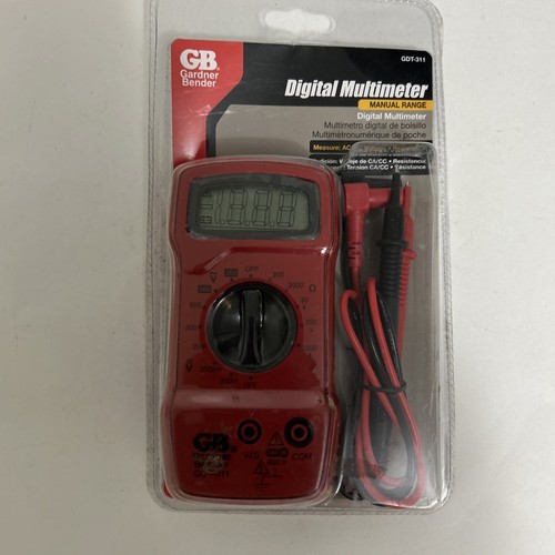 Gardner Bender Digital Multimeter Manual Range GDT-311 | eBay