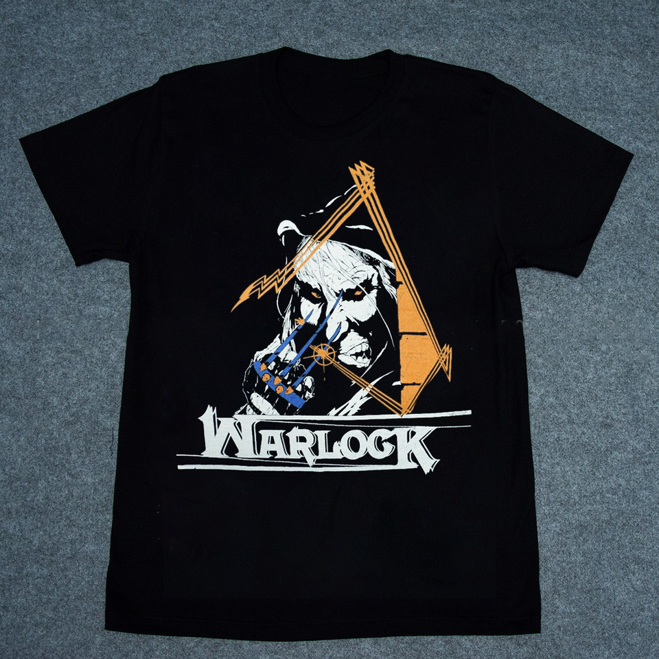 Rare 1980 Warlock Collection Band Cotton Gift For Fan Unisex S to 5XL ...
