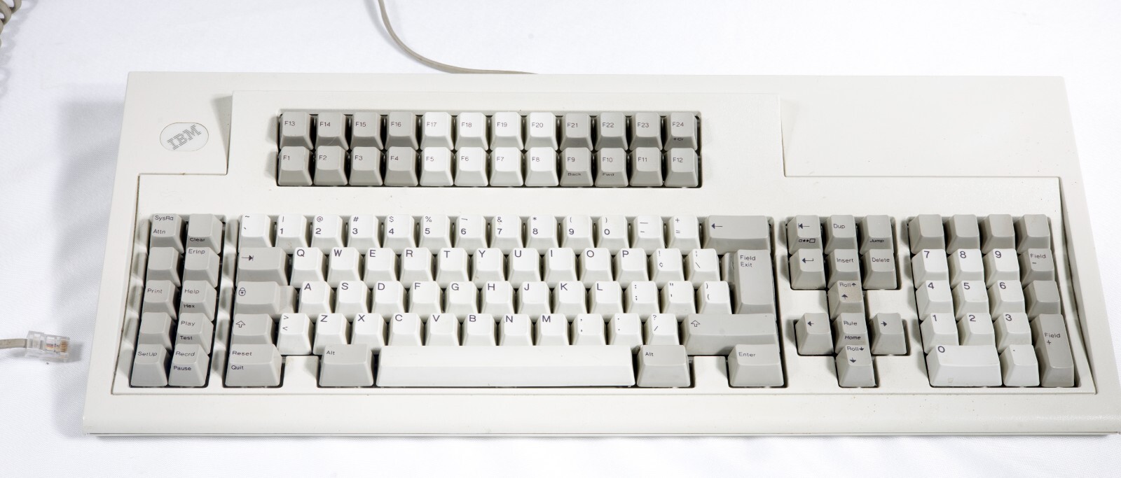 Vintage IBM 1395660 Model M 122-Key Vintage Clicky Terminal Keyboard 01 ...