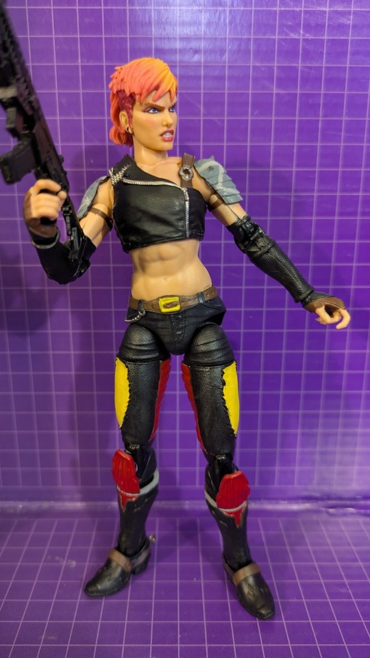 G.I. Joe Classified Python Patrol Zarana - dreadnoks - custom painted ...