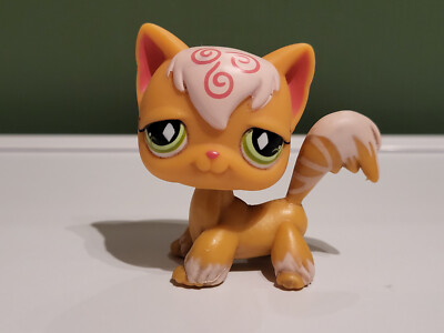 LPS #511 LITTLEST PETSHOP ORIGINAL AUTHENTIC CHAT ANGORA CAT ANGORA ...