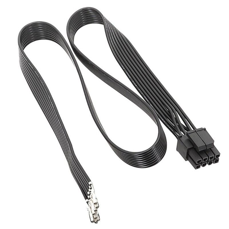 Power Module Cable Hard Disk CPU 8pin 4+4pin Modular Power Cord Flat ...