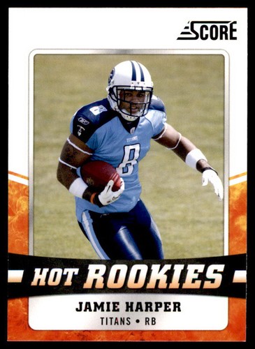 2011 Score #14 Hot Rookies Jamie Harper Tennessee Titans | eBay
