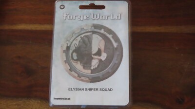 Games Workshop Warhammer 40k Forgeworld Elysian Sniper Squad New 6 ...