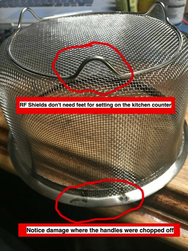 Smart Meter Shield Radiation Protection Screen Faraday Cover Guard RF ...