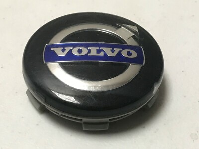 Volvo OEM Wheel Center Cap 31400452 VLB0081011 VLB0081021 Black Blue ...