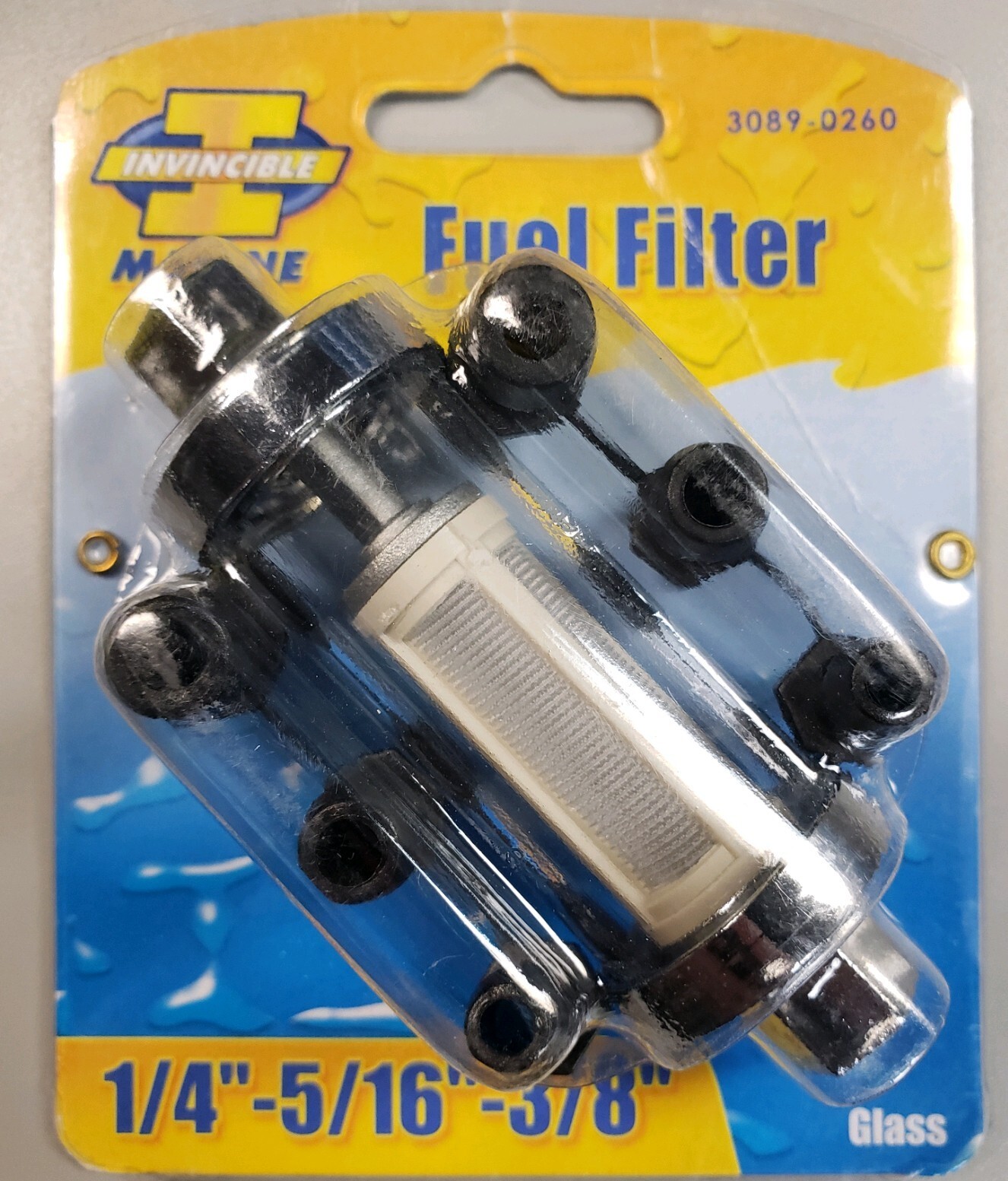 Marine Boat Universal Inline Fuel Filter 1/4", 5/16", 3/8" Fittings ...
