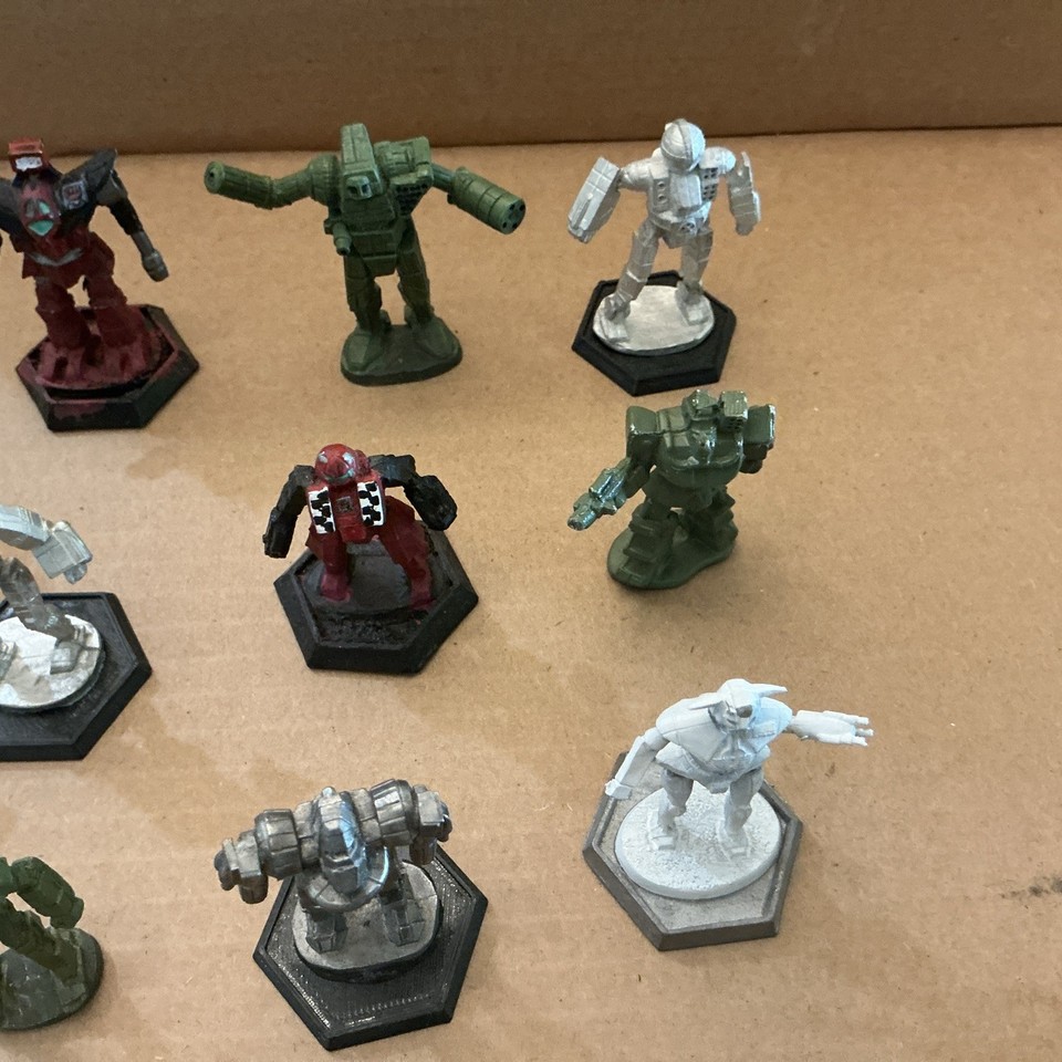 Battletech Miniature Lot 5 - 16 metal miniatures | eBay