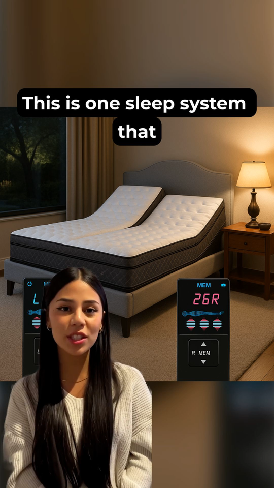 Split Top Cal King Flex Head Adjustable 50 Number Bed Air Adjustable ...