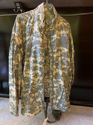 US Army Wind Cold Weather Jacket and Trouser Set ACU Military Gen III ...