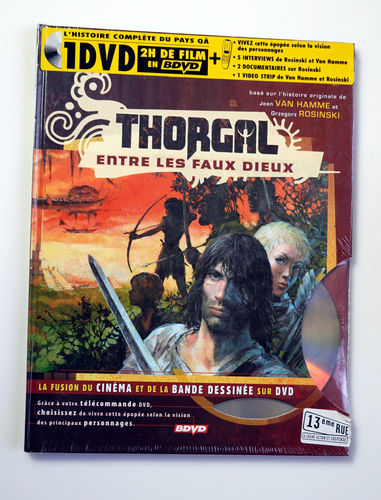 Thorgal Entre les Faux Dieux ROSINSKI Van HAMME BDVD avec DVD 2005 EO ...