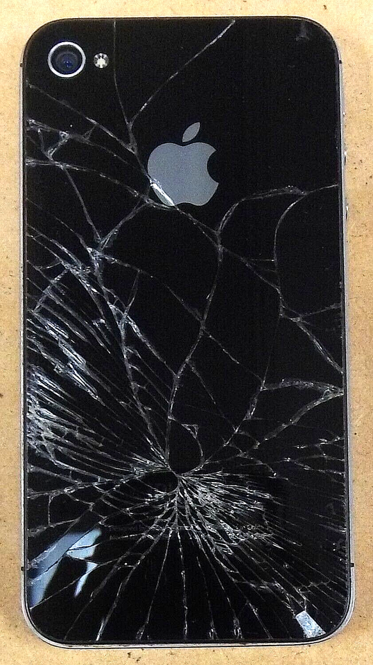 Apple iPhone 4 / A1349 - Black and Silver ( CDMA ) Smartphone | eBay