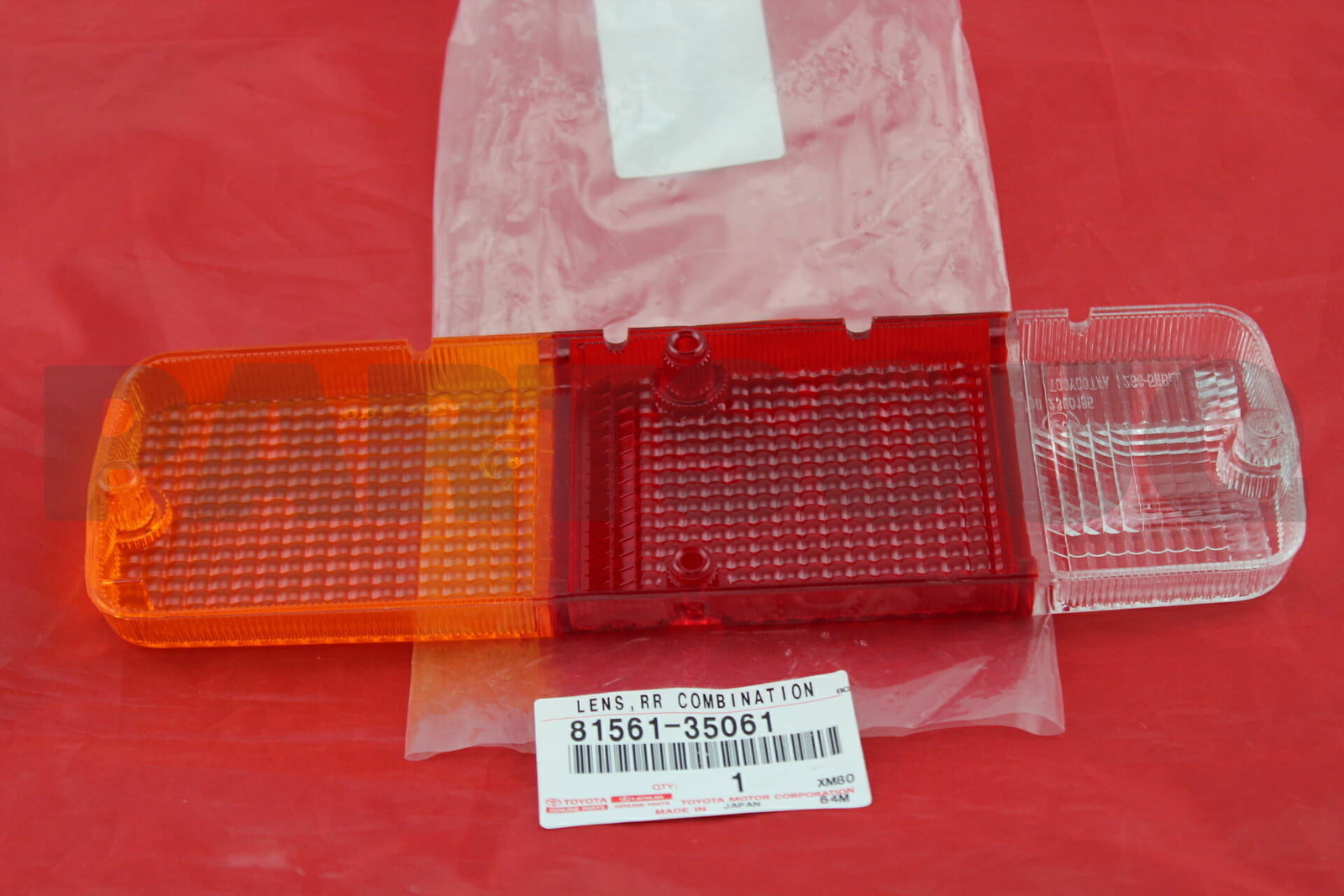 8156135061 Genuine Toyota LENS, REAR COMBINATION LAMP, LH 81561-35061 ...