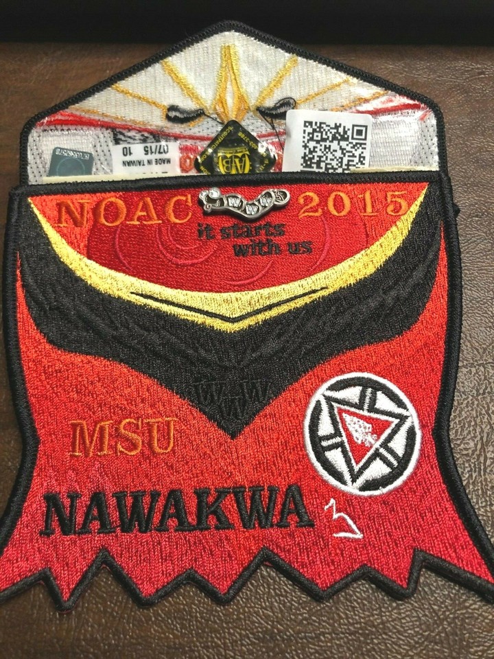 OA NAWAKWA LODGE 3 2015 NOAC 100th ANN TWO PIECE SET WITH PIN | eBay