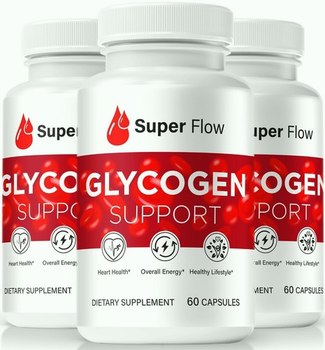 (3 Pack) Super Flow Glyco Optimizer, SuperFlow Advanced Glycogen ...