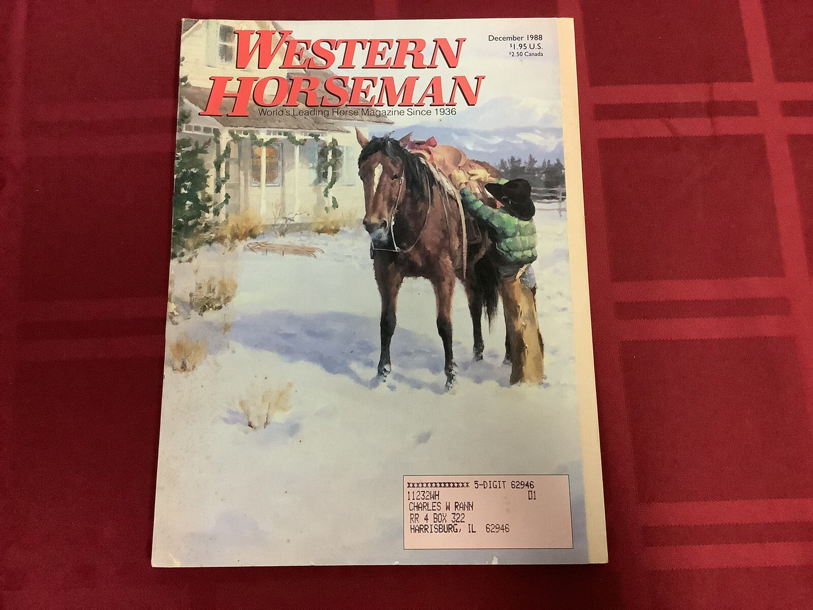 The Western Horseman magazine December 1988 | eBay
