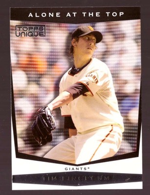 2009 Topps Unique Alone at the Top - SAN FRANCISCO GIANTS | eBay