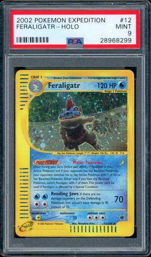 Pokemon EXPEDITION - #12/165 Feraligatr - ENG - Holo - PSA 9 | eBay