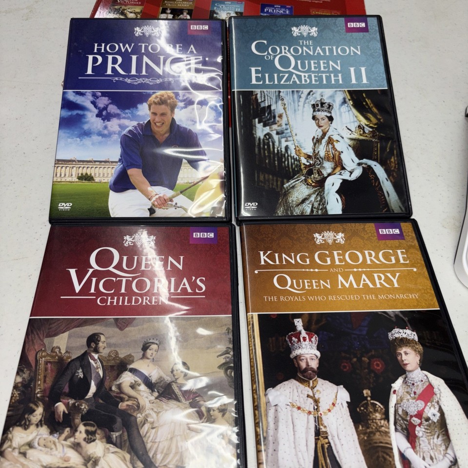 BBC's THE ROYAL COLLECTION - Royal family Documentary - RARE 4 Discs ...