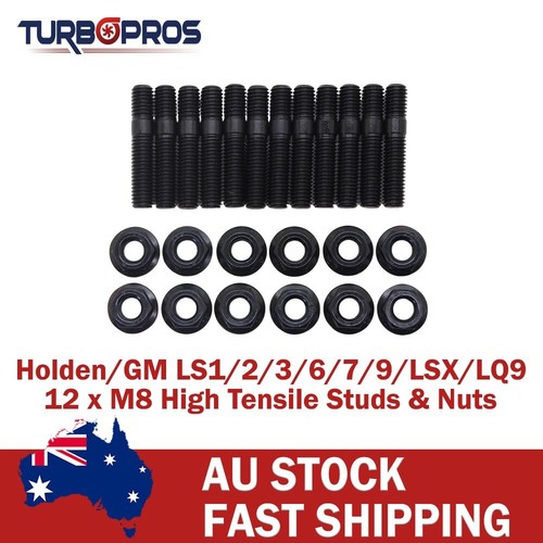 Exhaust Manifold Stud Kit For Holden/Chevy/GM LS1/LS2/LS3/LS6/LS7/LS9 ...