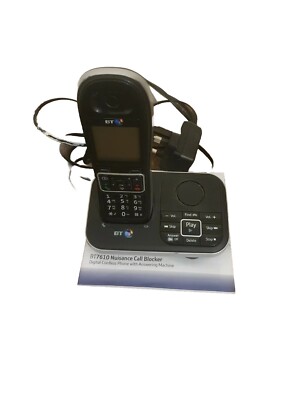BT 7610 Nuisance Call Blocker Cordless Phone | eBay UK
