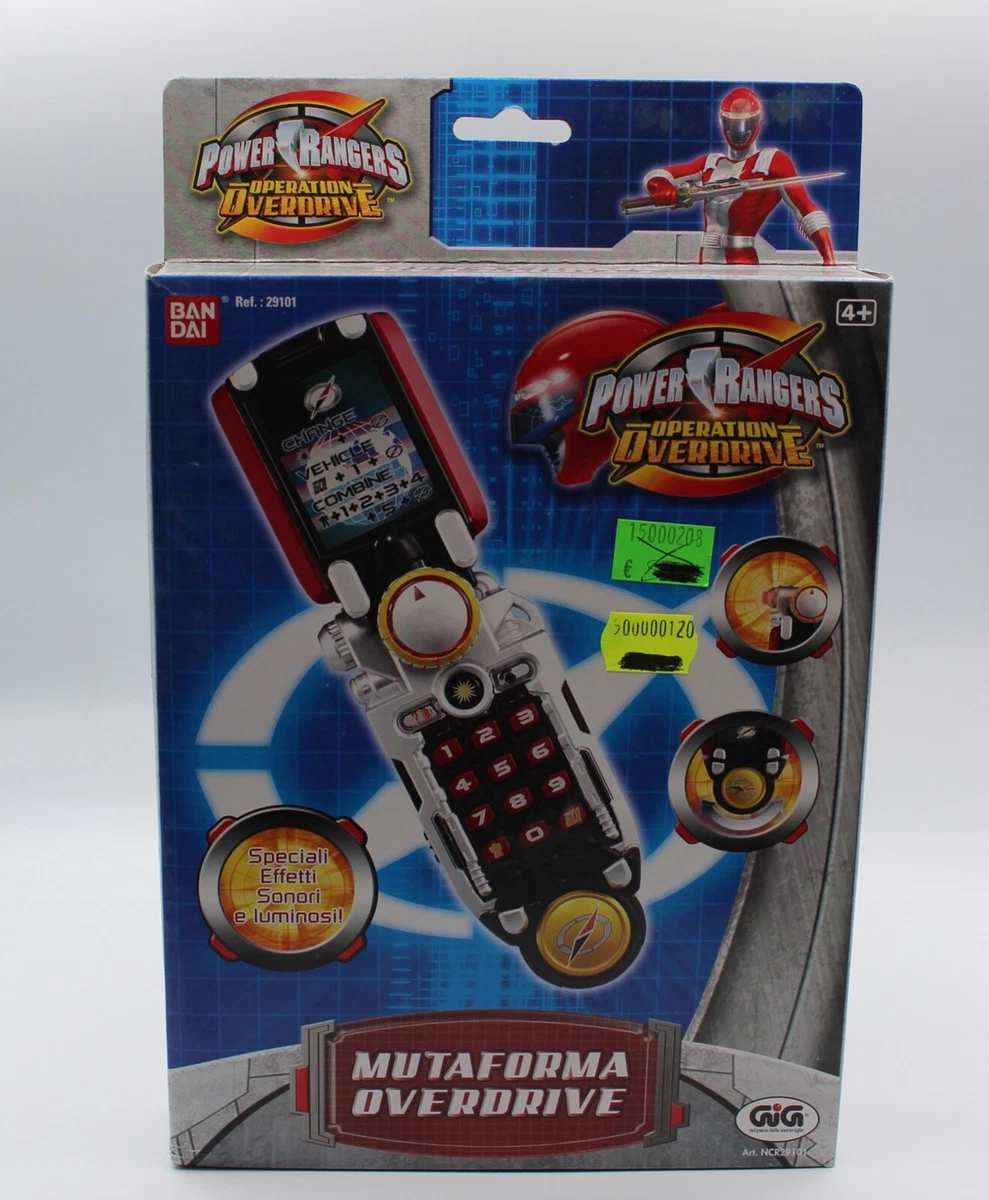 Power Rangers Operation Overdrive Tracker