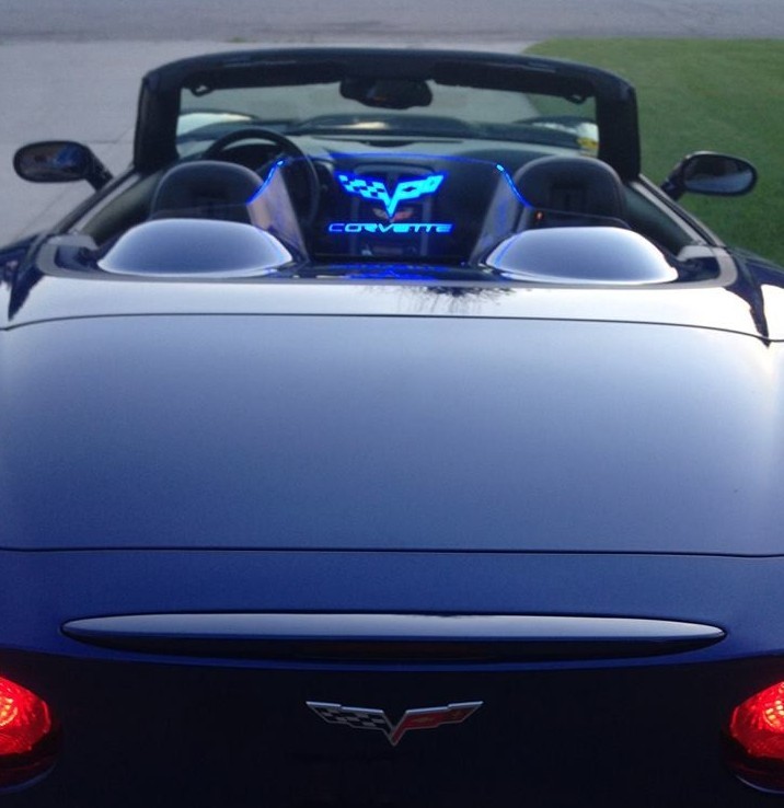 WindRestrictor® Wind Deflector screen blocker for C6 Corvette ...