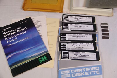 Tandy Model III - Master College Achievement Tests - 5.25" Floppy Disks ...