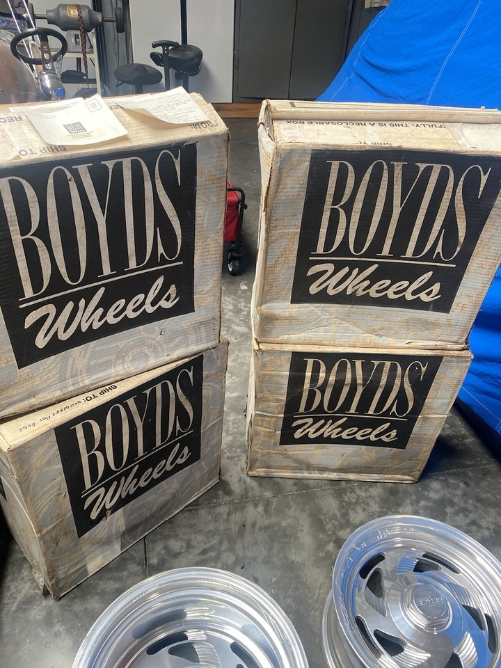 Boyd Coddington Wheels NOS BOYDS | 15" | 7" | 200 | 60 Aspect Ratio ...