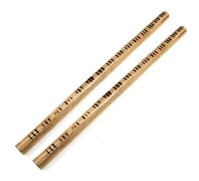 2 Filipino Burned Escrima Kali Arnis Rattan Stick Doce Pares 26" THICK ...