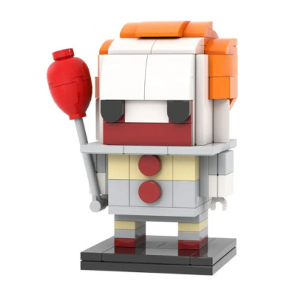 MOC Lego: Pennywise Brickheadz Style Perfect Gift Fast Shipping | eBay