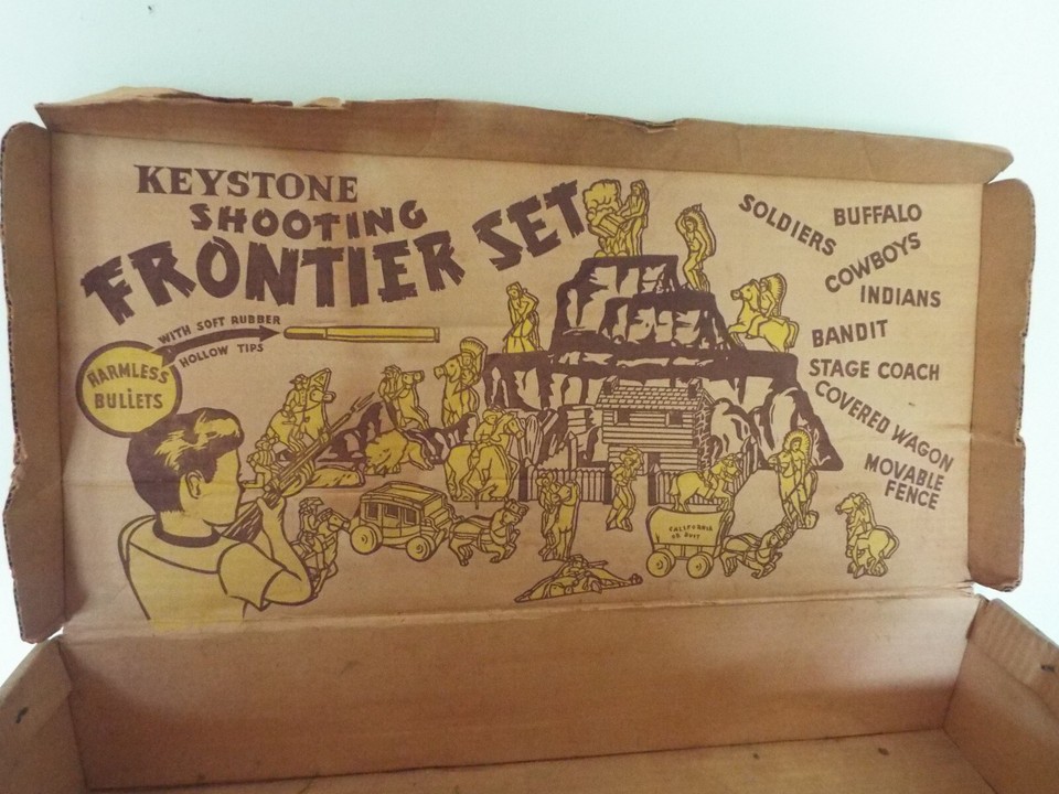 VINTAGE KEYSTONE MODEL 823 SHOOTING FRONTIER SET | eBay