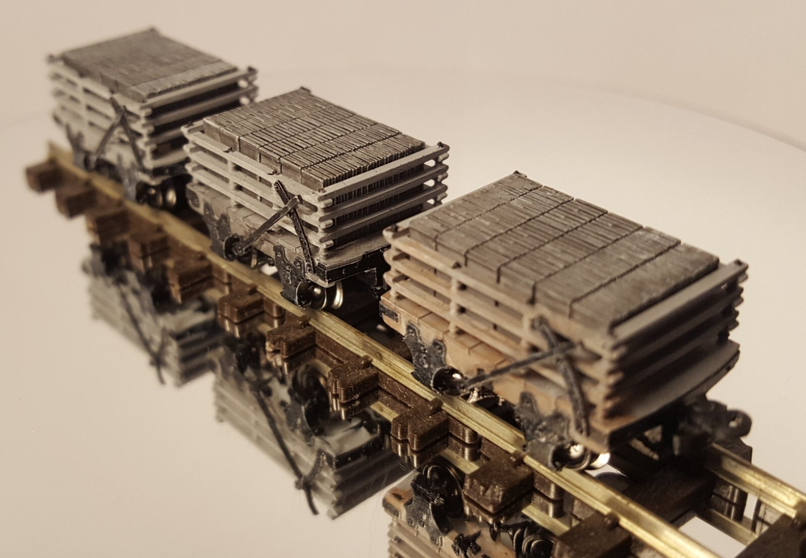 OO9/009 Glyn Valley Tramway GVT Slate Wagons x 3 Narrow Gauge HOe | eBay UK