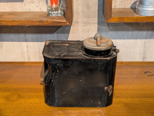 Police Oil Tank Vintage Harley Davidson Flh Panhead Swingarm Chopper ...