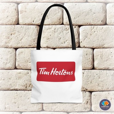 Tim Horton Logo Polyester Tote Bag | eBay