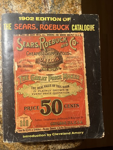 1902 Edition Sears Roebuck Catalogue Catalog Vintage 1969 Reprint Shopping | eBay