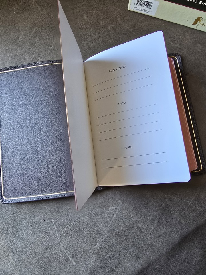 Lockman NASB 2020 Prime Large Print Compact Bible, Brown Goatskin ...