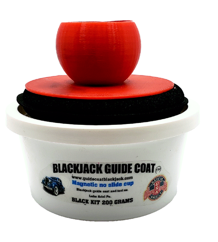 DRY GUIDE COAT KIT 200g . PURE GRAPHITE NO UNHEALTHY TALC,LEAD,SOOT,OR ...