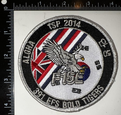 USAF 391st Expeditionary Fighter Squadron Bold Tigers TSP 2014 Aloha F ...