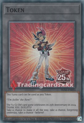 Yu-Gi-Oh! Token 25th Zexal "Yuma Tsukumo" : SR ROTA / TKN5-EN014 | eBay