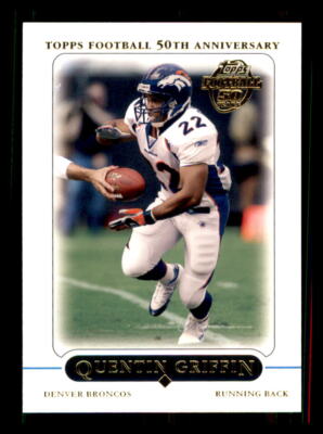 2005 FOOTBALL 2005 Topps Quentin Griffin Denver Broncos #226 1 | eBay