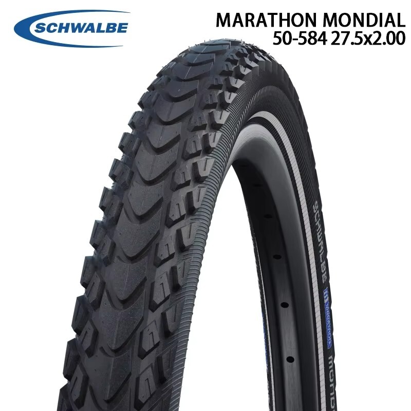 Schwalbe Marathon Mondial 50-584 27.5x2.00 650B HS428 Tire | eBay