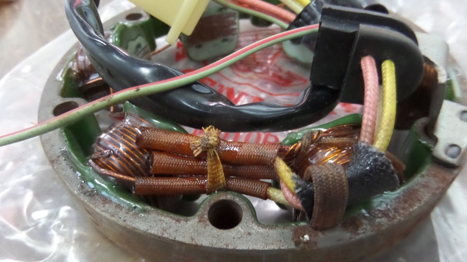 NOS Honda Stator 71-73 SL125 73 SL100 71-72 CB100 73-75 CB125 31102-331 ...