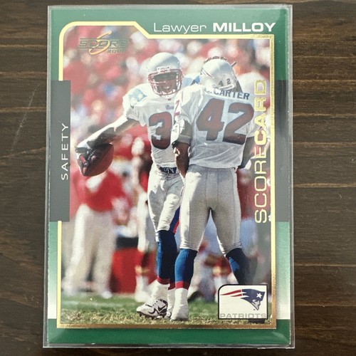 2000 Score - Scorecard #121 Lawyer Milloy /2000 | eBay