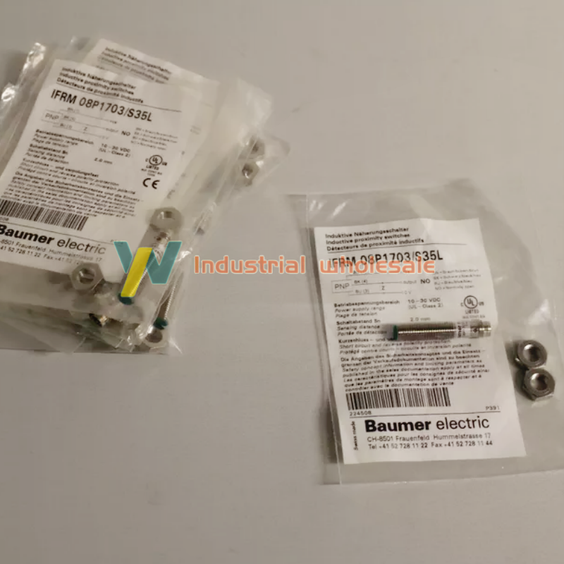 1pc Brand new Baumer Electric Inductive Proximity Switch IFRM 08P1703 ...