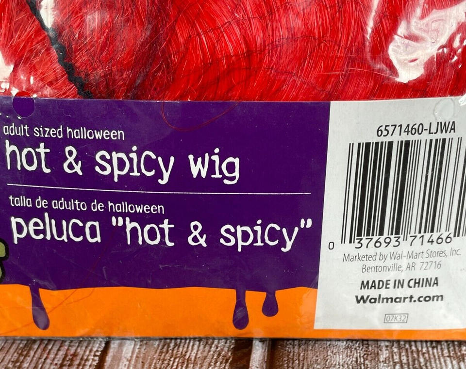 Halloween Costume Adult Child Women HOT & SPICY Red Devil Wig SEALED NWT NEW 37693714662| eBay