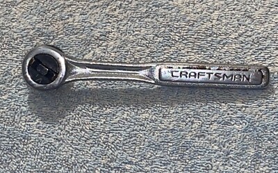 Vintage Craftsman 1/4" Drive Ratchet 43178 -V- Made in USA 1971 Patent ...
