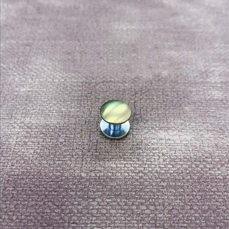 2PCS Pure Titanium Chicago Screws Belt Screw Rivets Bolt Strap ...