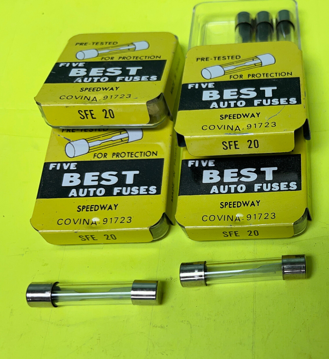 Best SFE 20 A Automotive Fuse 32V AC,32V DC,(4 Bxs Of 5) Vintage | eBay